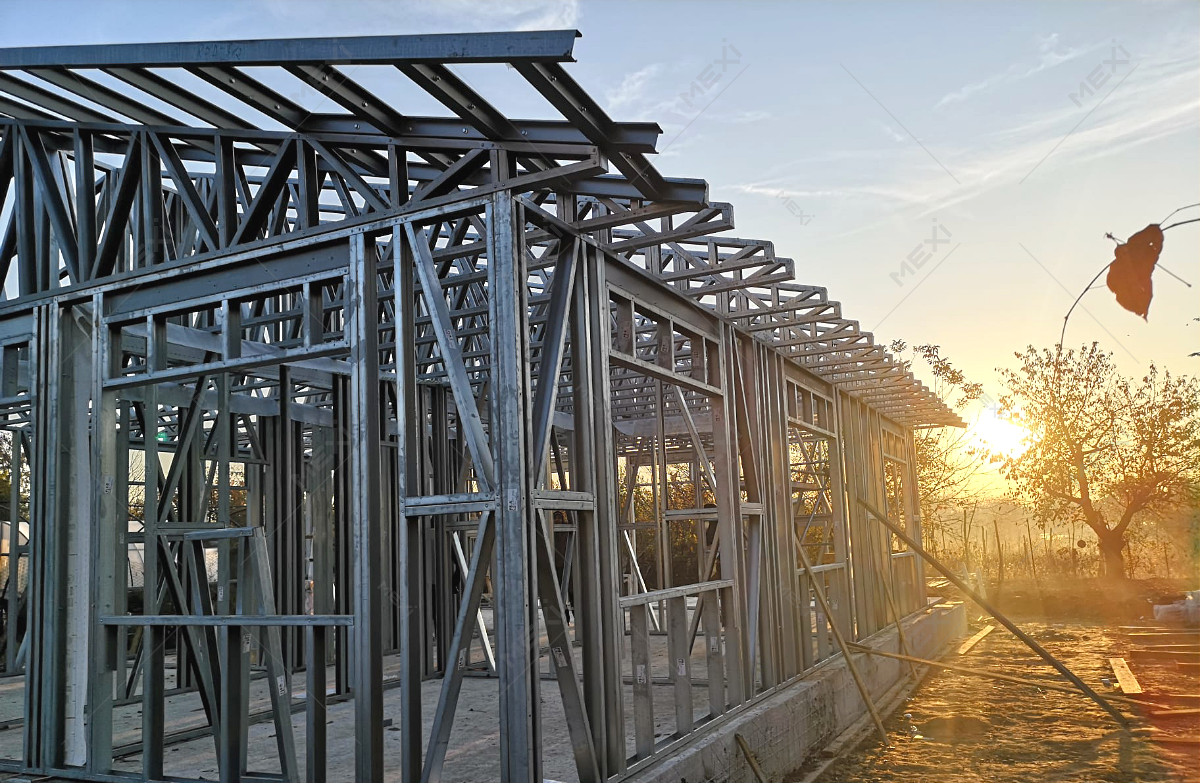 MEXI® Steel – Light Gauge Steel Framing – LGSF – system produced with ...