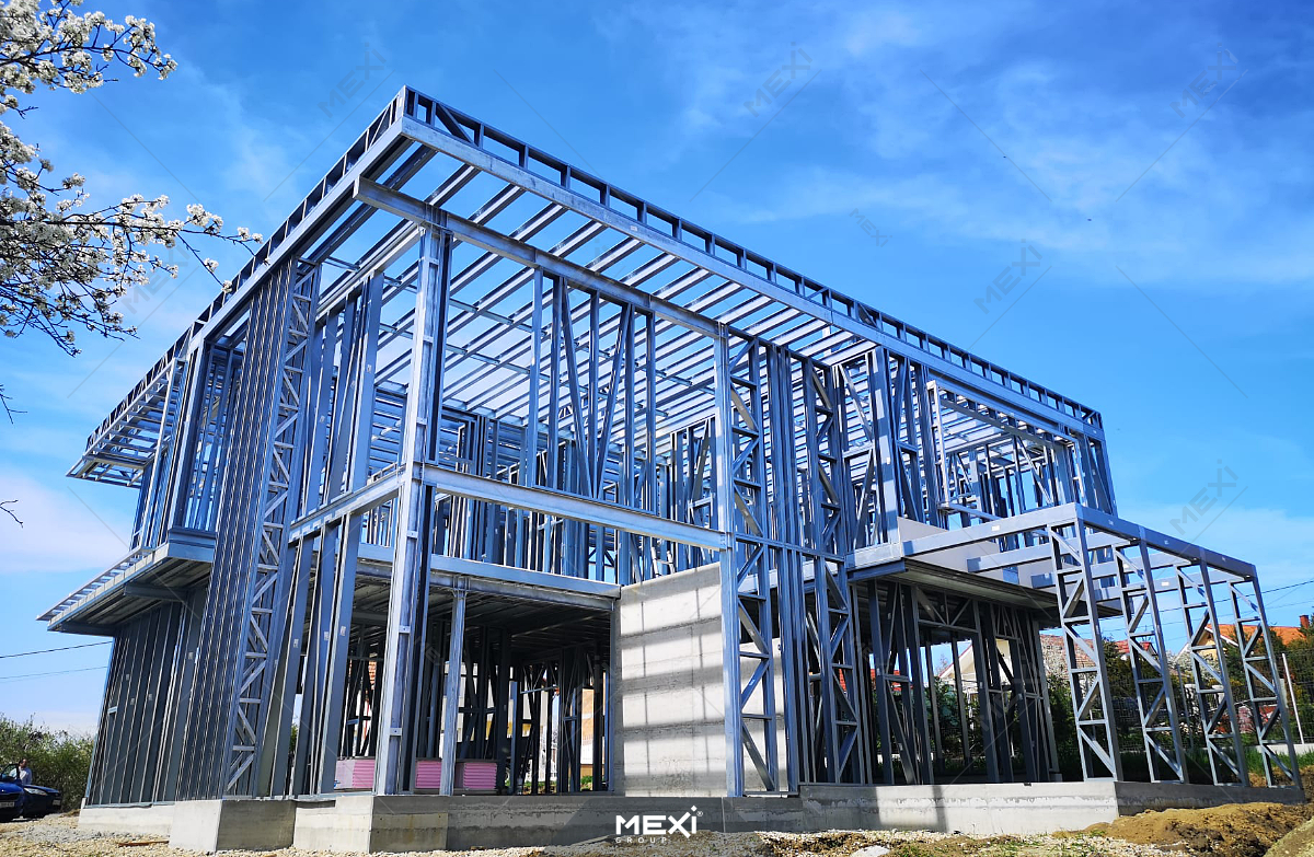 Houses, pensions on light gauge steel framing system – MEXI® Steel