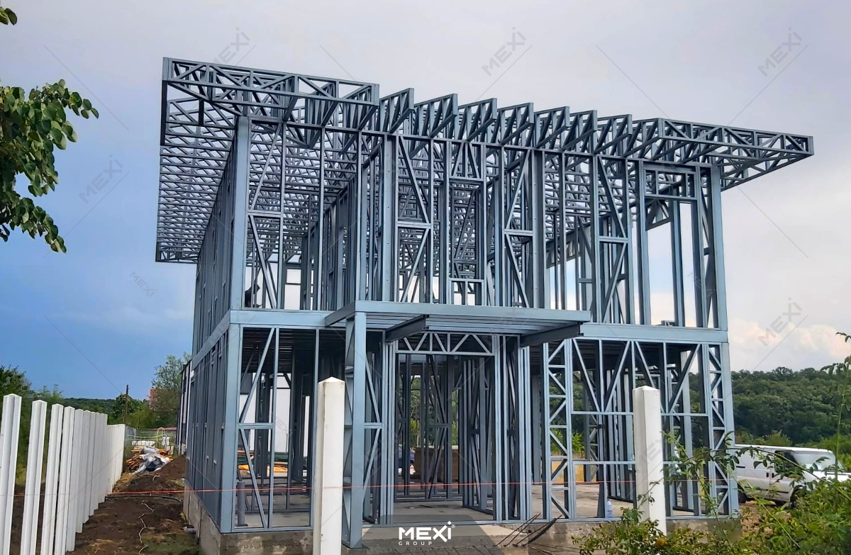 Houses, pensions on light gauge steel framing system – MEXI® Steel