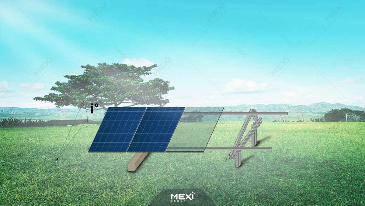 Structures for photovoltaic parks installed on the ground – MEXI® Steel