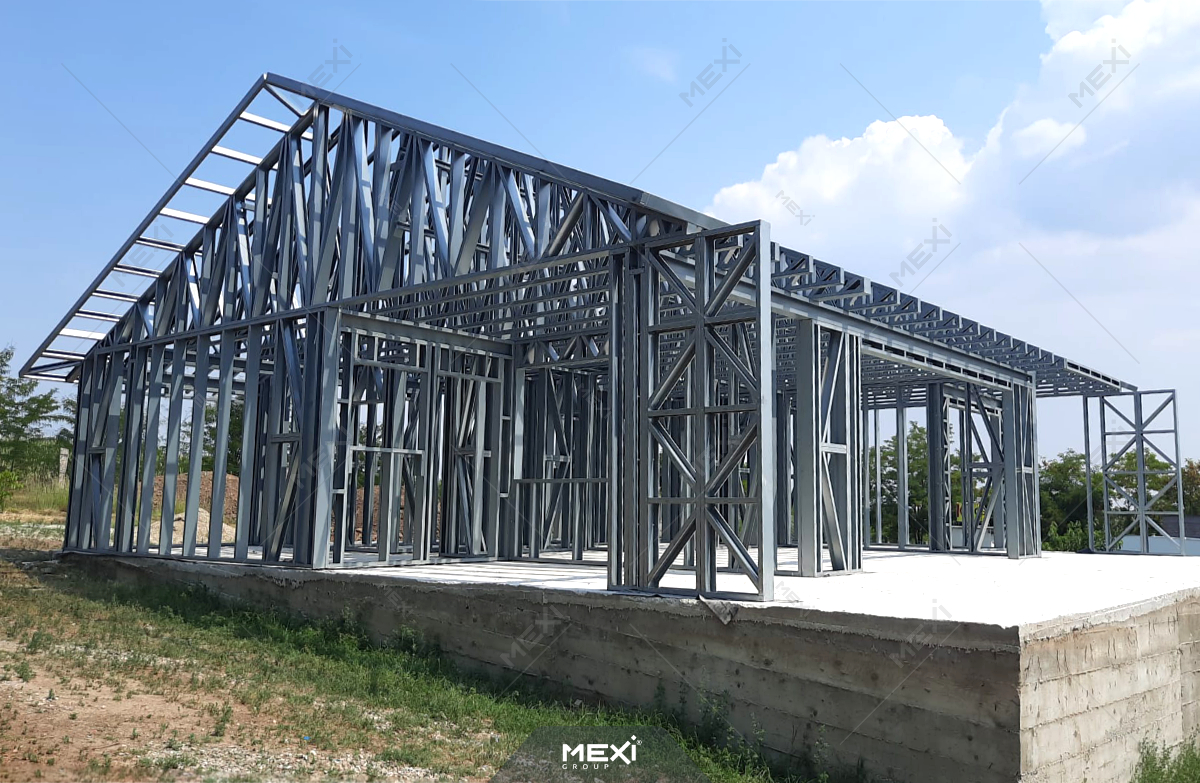 Houses, pensions on light gauge steel framing system – MEXI® Steel