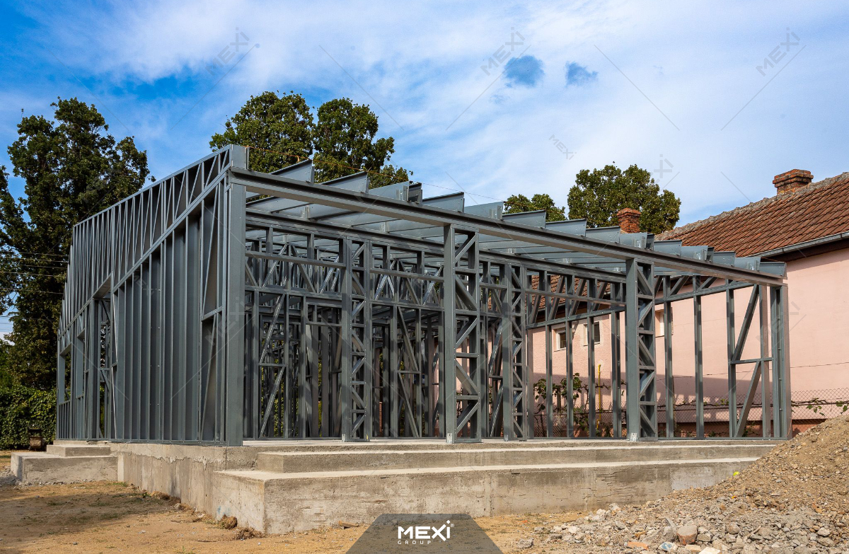 Houses, pensions on light gauge steel framing system – MEXI® Steel