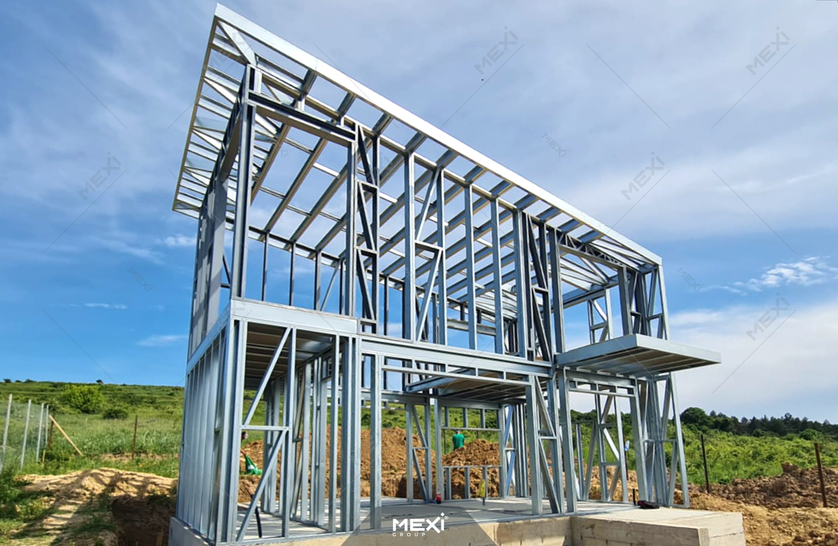 Houses, pensions on light gauge steel framing system – MEXI® Steel