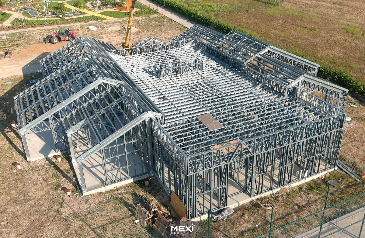 Houses, pensions on light gauge steel framing system – MEXI® Steel