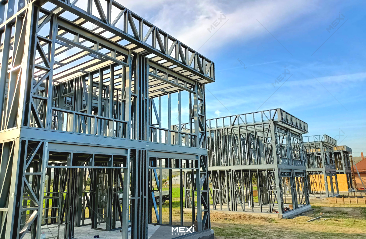 Houses, pensions on light gauge steel framing system – MEXI® Steel