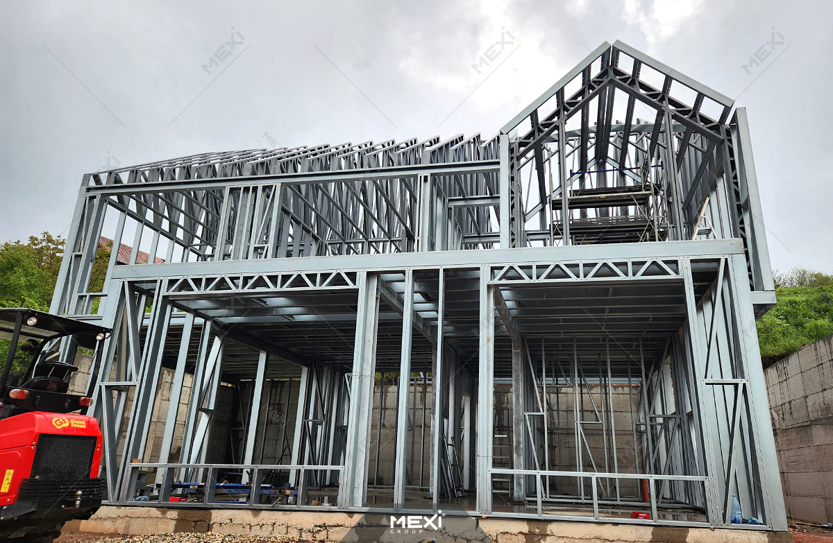Houses, pensions on light gauge steel framing system – MEXI® Steel